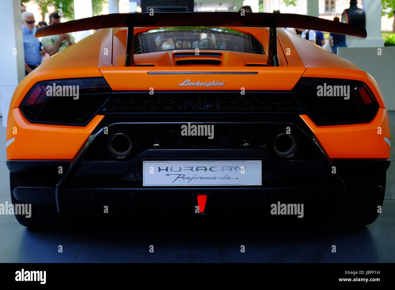 Turin, Italy. 10th June, 2017. Torino Auto Show is the first outdoor ...