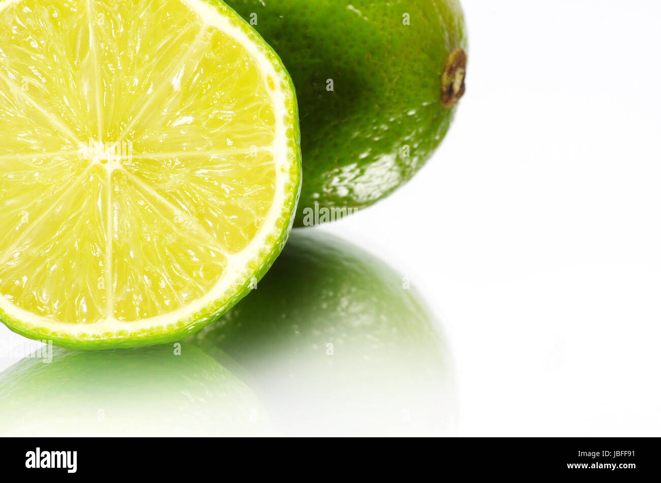 lime isolated on white background Stock Photo - Alamy