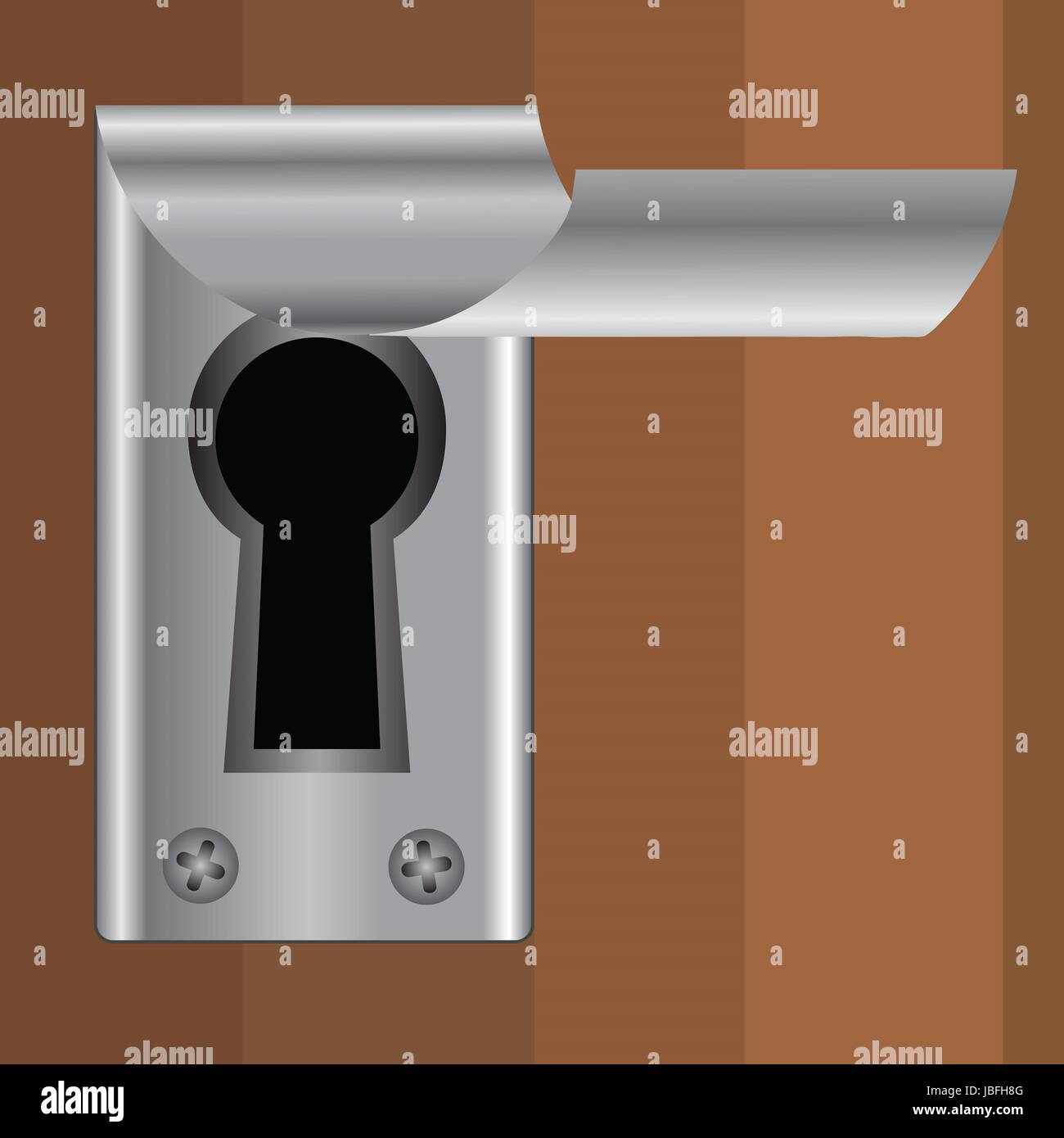 colorful illustration with keyhole for your design Stock Photo - Alamy