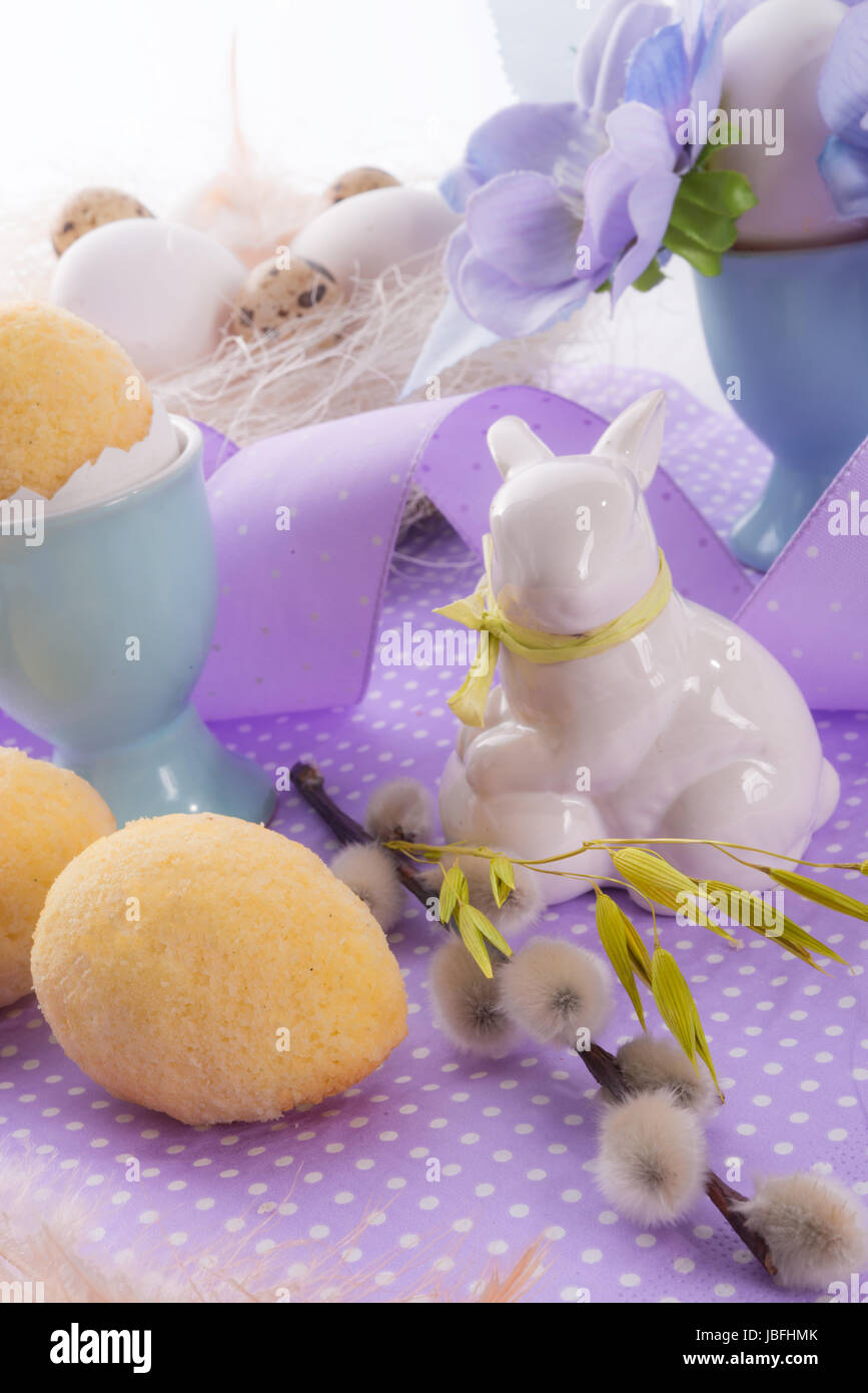 oster cake in the chicken egg Stock Photo - Alamy