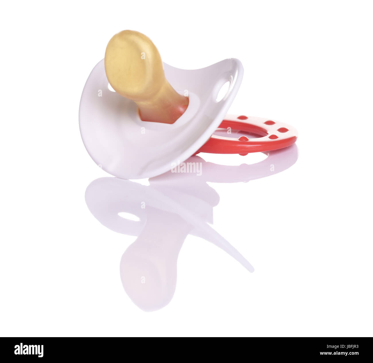 Toddler with a pacifier Cut Out Stock Images & Pictures - Alamy