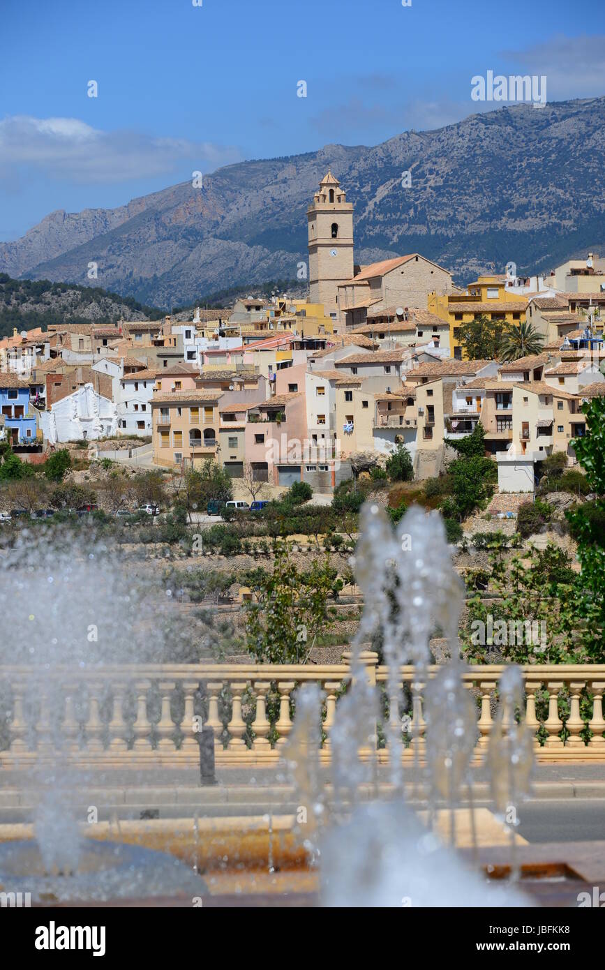 polop de la marina - costa blanca - spain Stock Photo - Alamy