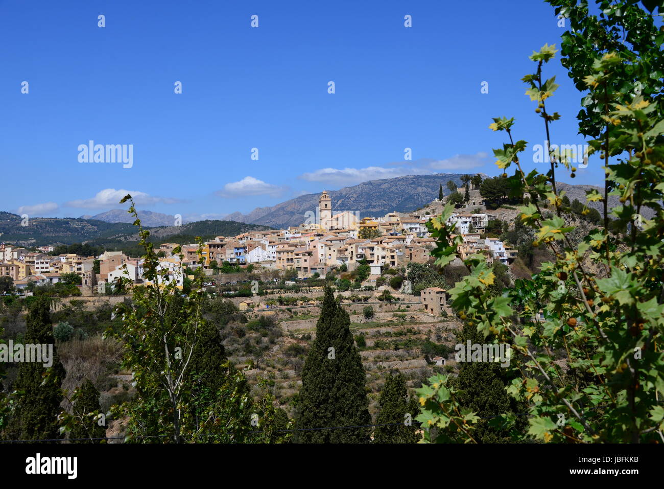 polop de la marina - costa blanca - spain Stock Photo - Alamy