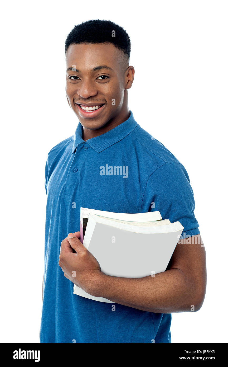 Smart young student ready to attend class Stock Photo - Alamy