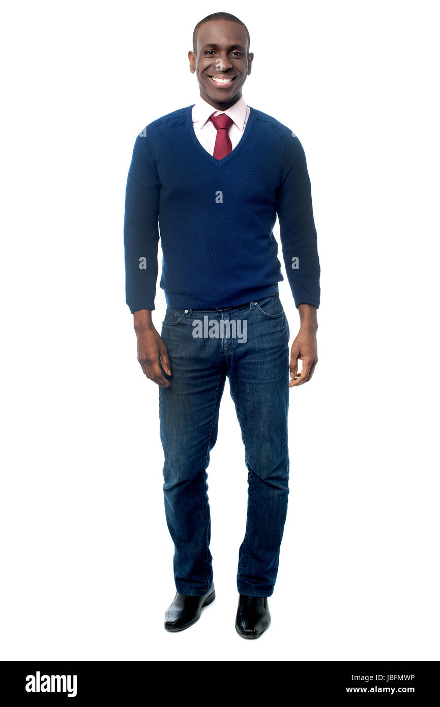 Full length image of handsome male business executive Stock Photo - Alamy