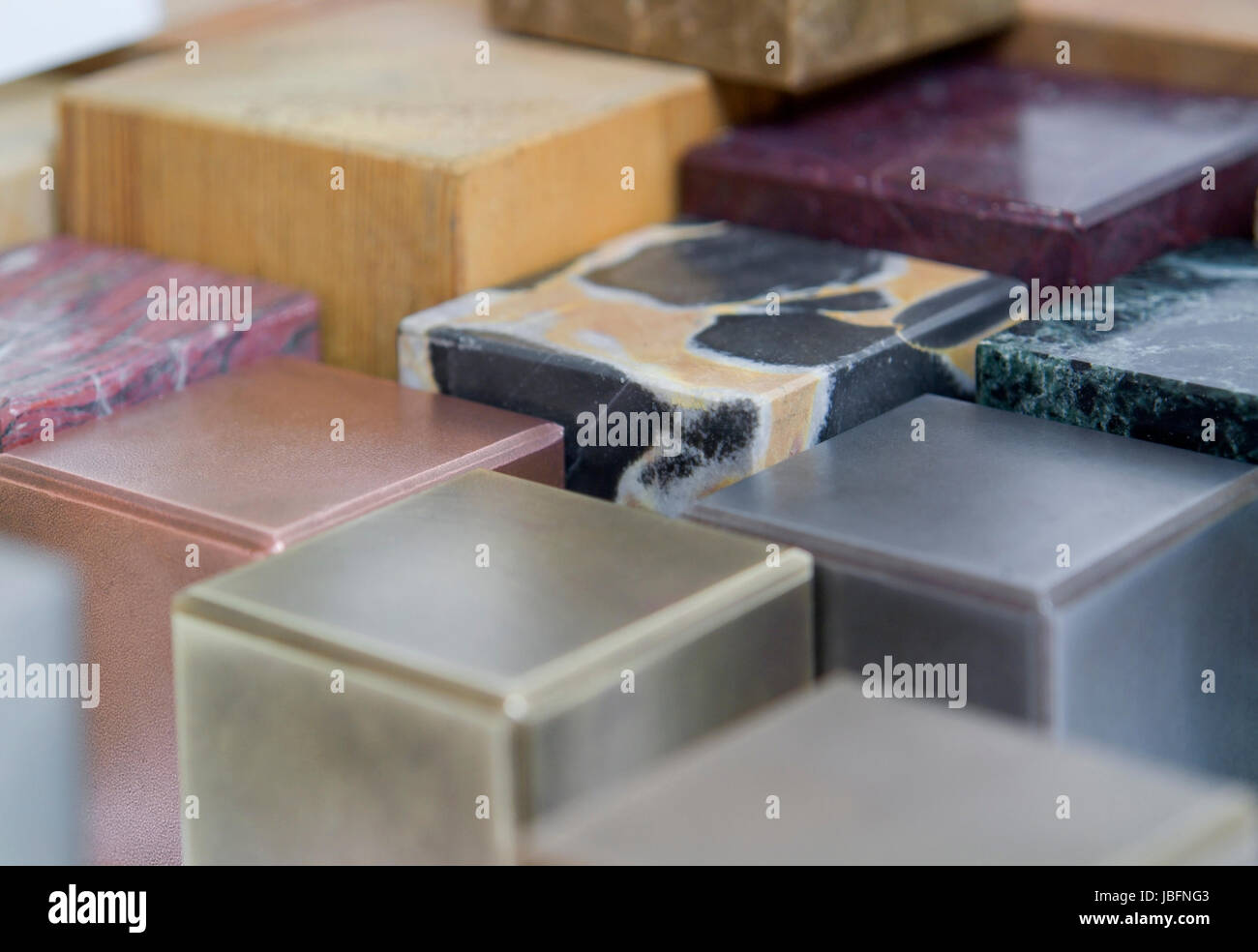Cubes of different materials hi-res stock photography and images - Alamy
