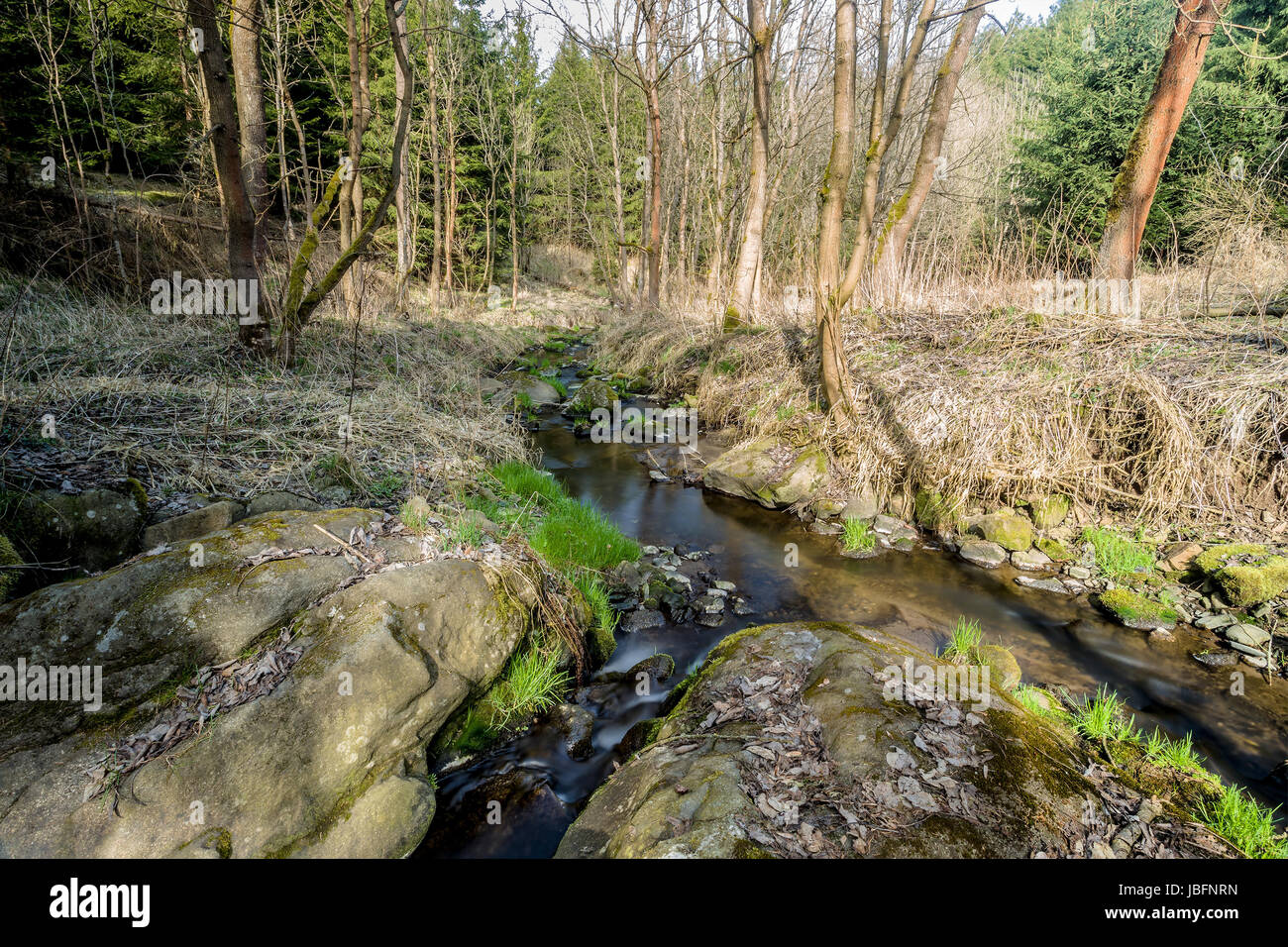 Falls on small mountain river hi-res stock photography and images - Alamy