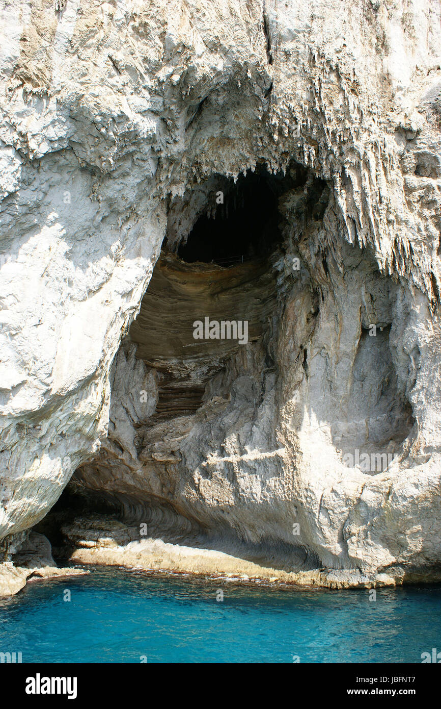 the white grotto at capri Stock Photo - Alamy