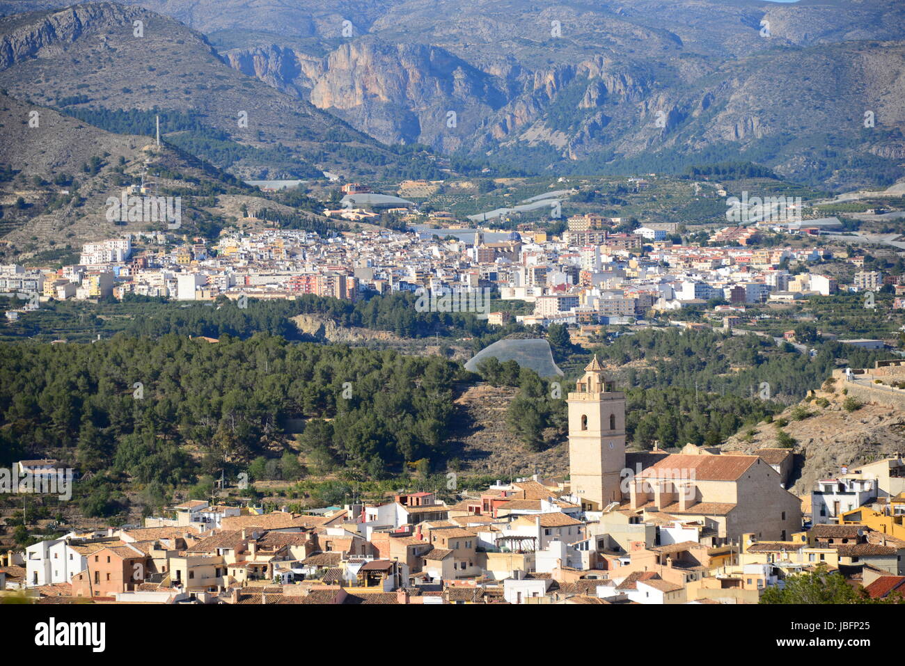 polop de la marina - costa blanca - spain Stock Photo - Alamy
