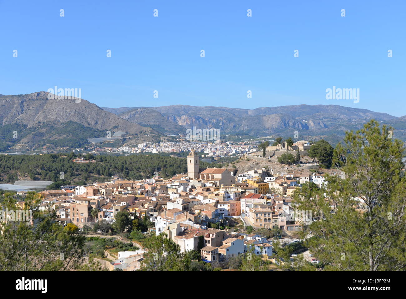 polop de la marina - costa blanca - spain Stock Photo - Alamy