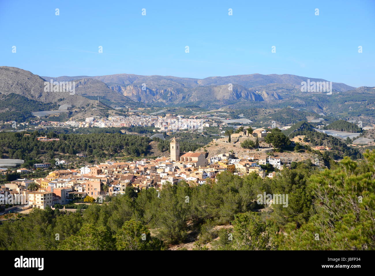 polop de la marina - costa blanca - spain Stock Photo - Alamy
