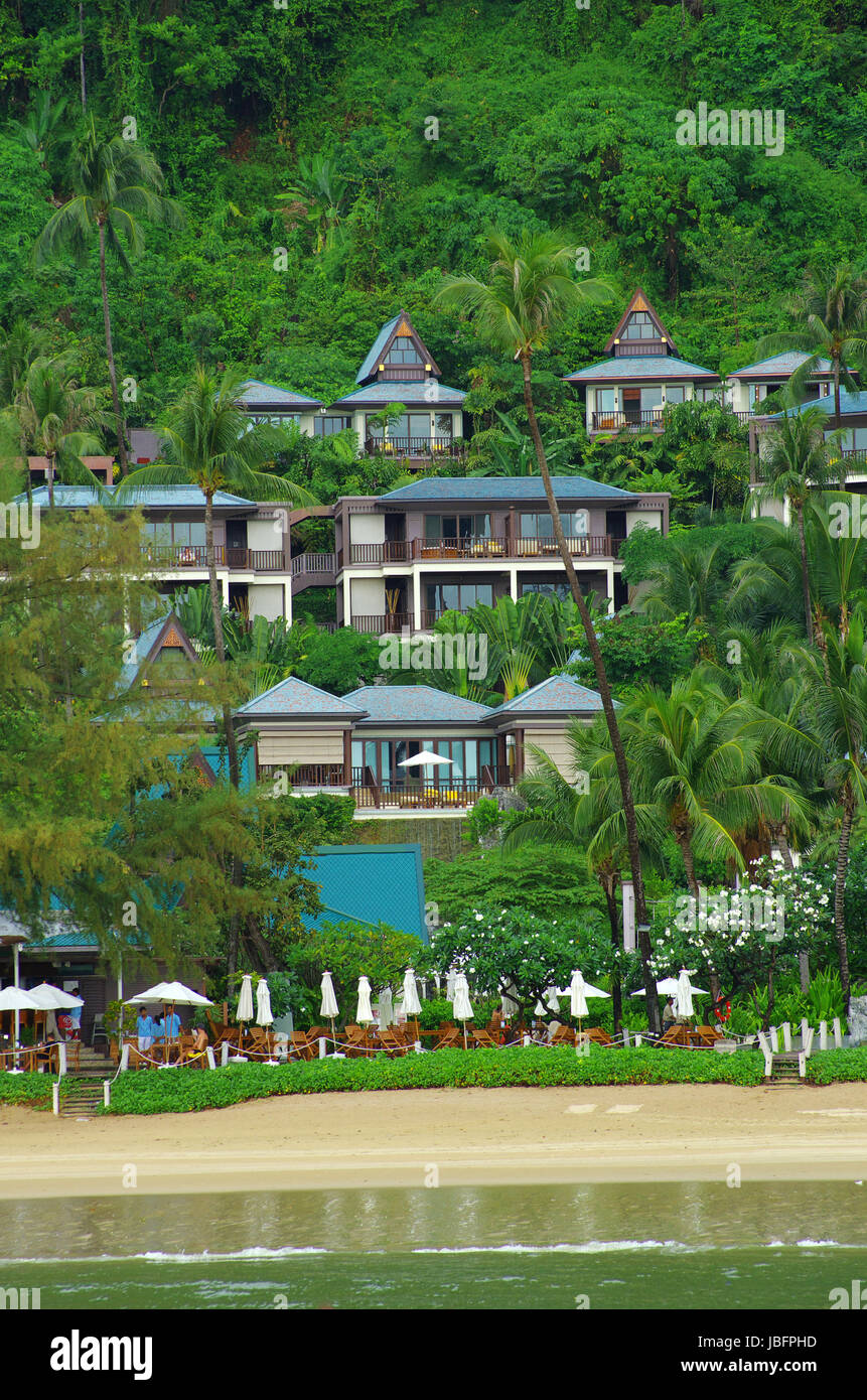 luxury hotel in the rock Stock Photo - Alamy