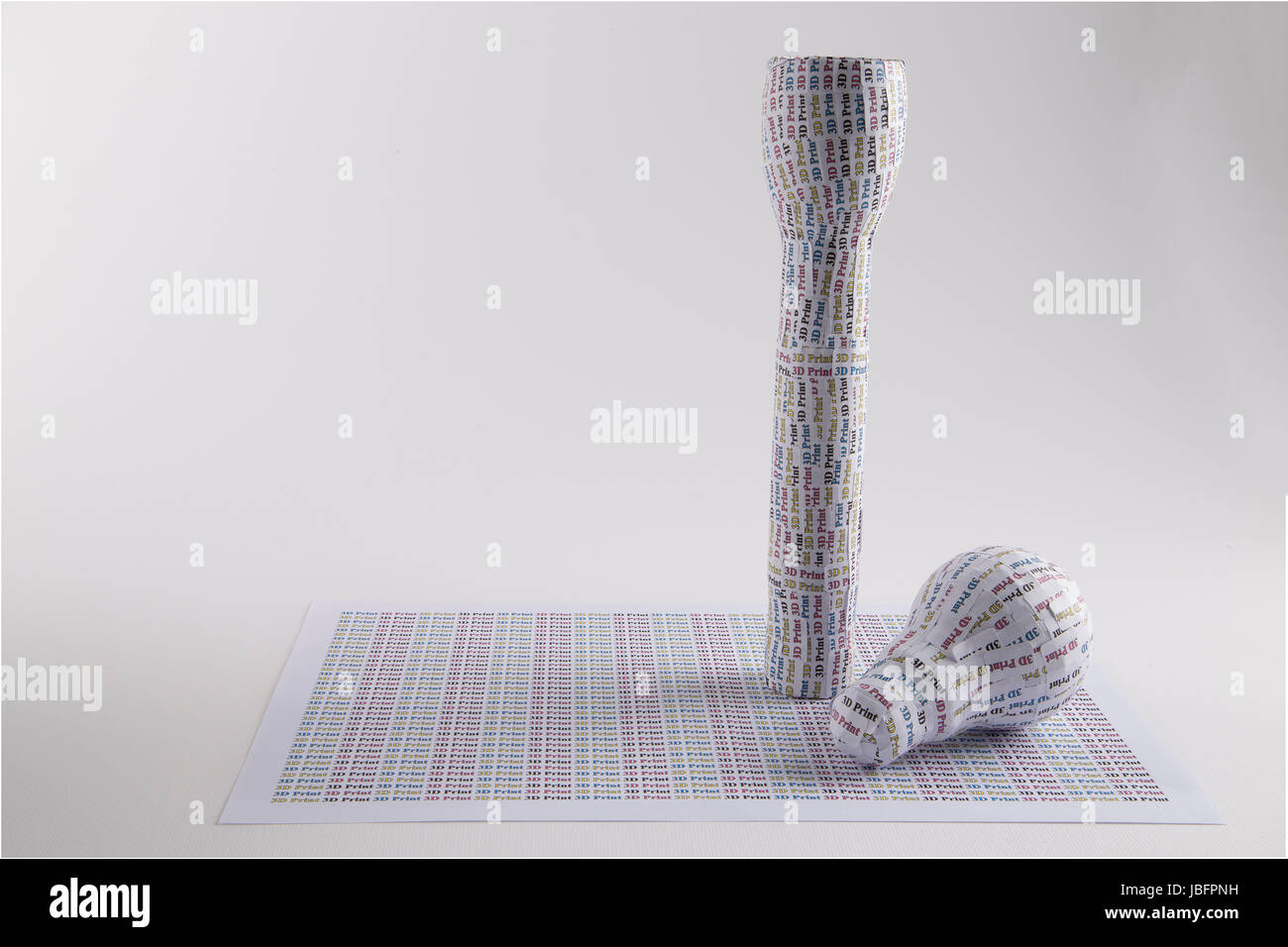 3D print labels on lightbulb and flashlight shapes: a metaphor to show ...