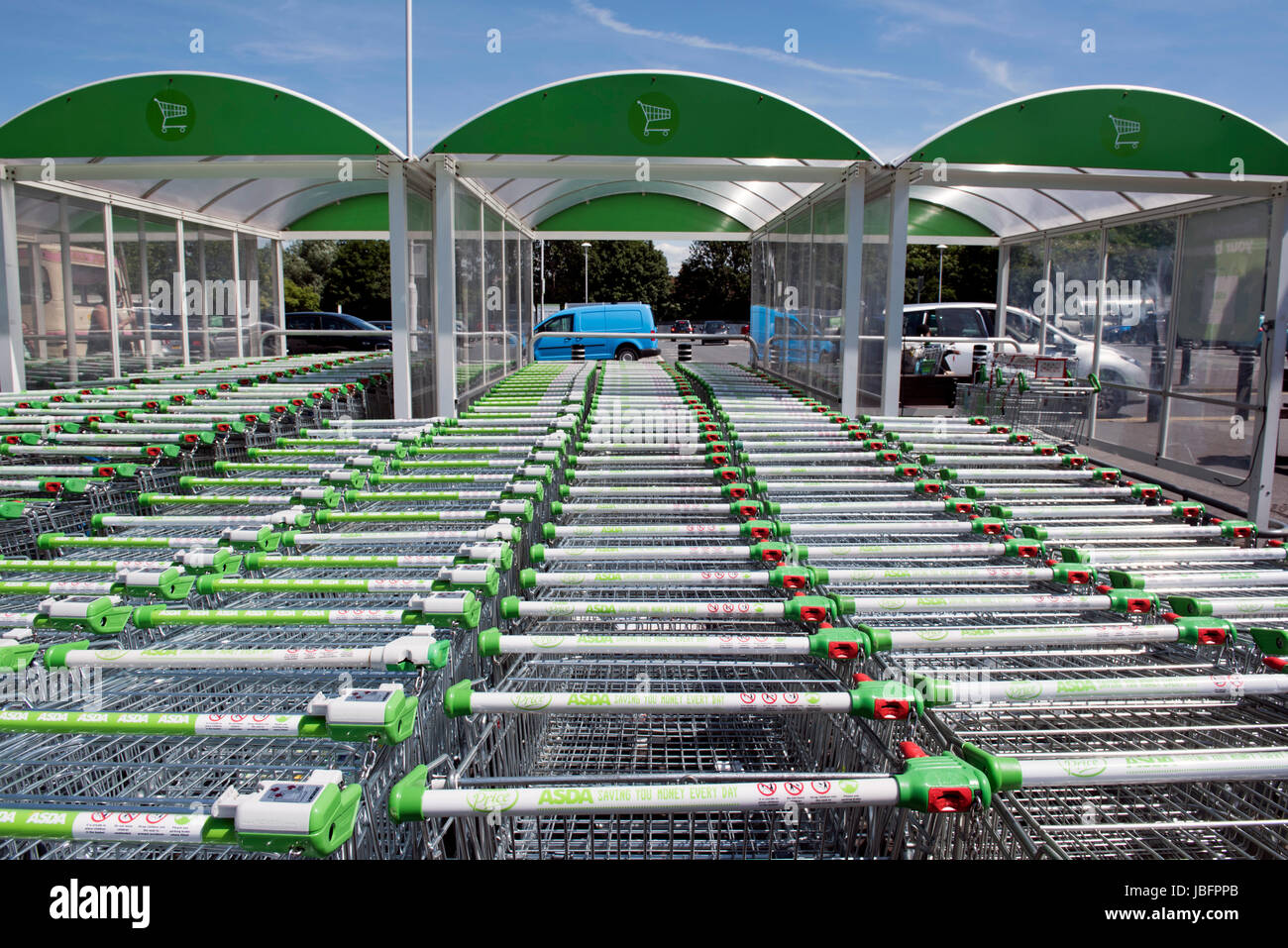 Shopping Trolley Uk Asda High Resolution Stock Photography and Images ...
