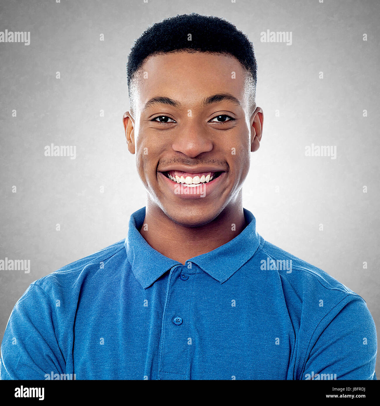 Studio shot of smart young man Stock Photo - Alamy