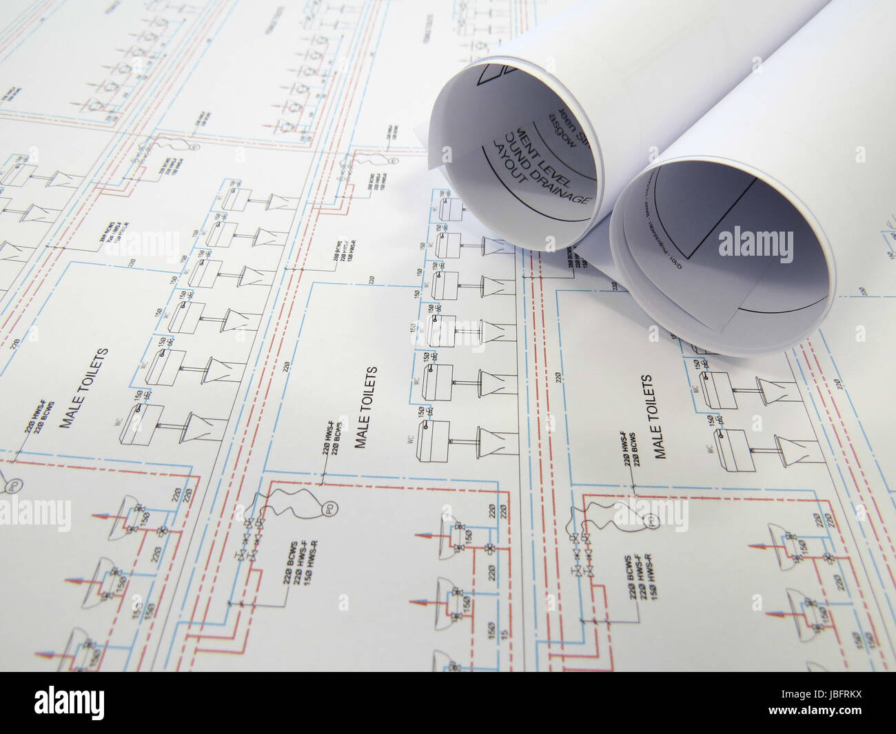 paperwork rolled up Stock Photo - Alamy