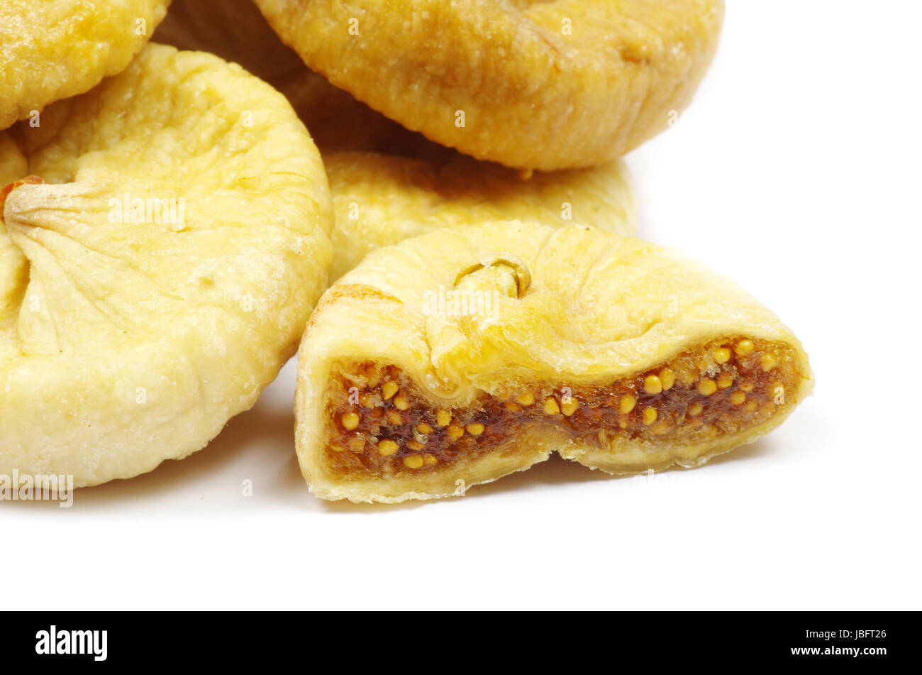 dried figs isolated on white background Stock Photo - Alamy