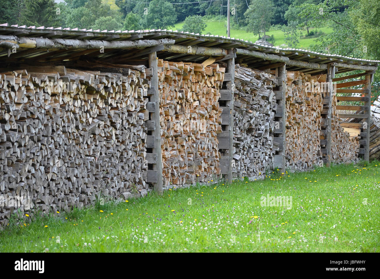 Holzstapel hintergrund hi-res stock photography and images - Alamy