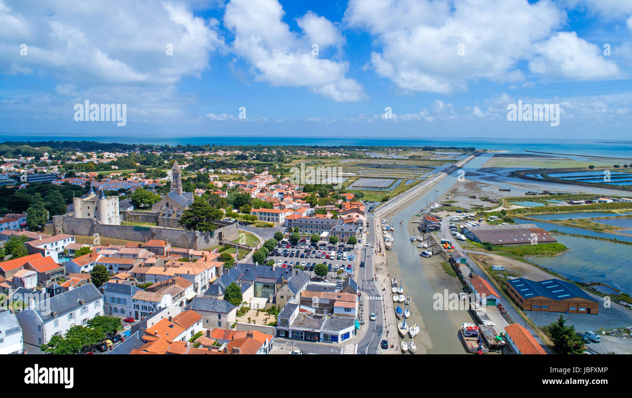 Noirmoutier island aerial view hi-res stock photography and images - Alamy