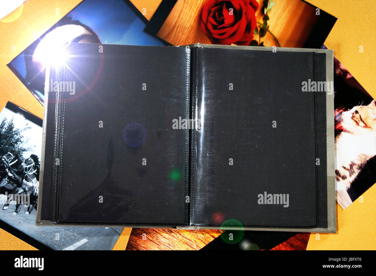 Empty Photo Album High Resolution Stock Photography and Images - Alamy