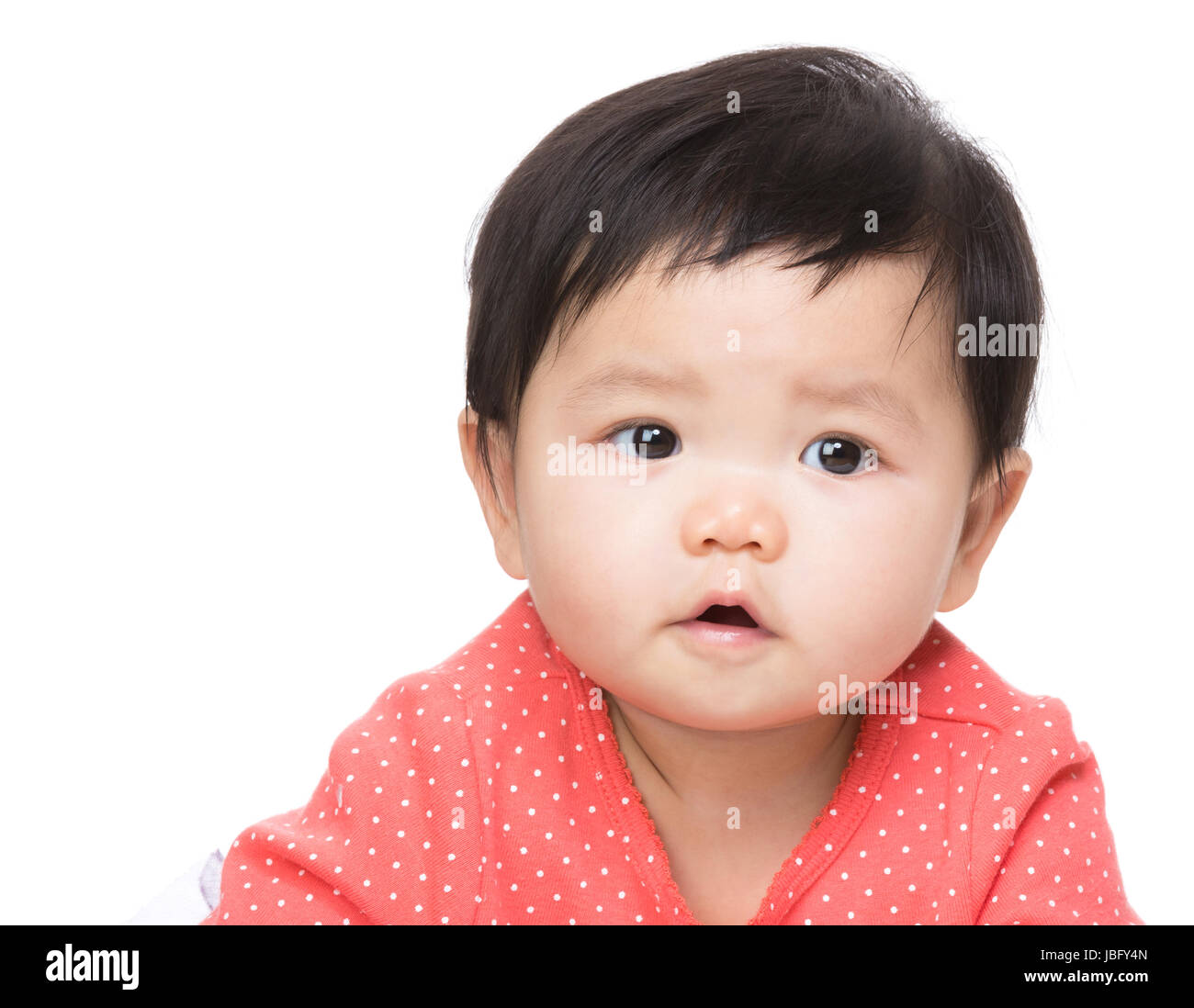 Asian baby girl pout lip hi-res stock photography and images - Alamy