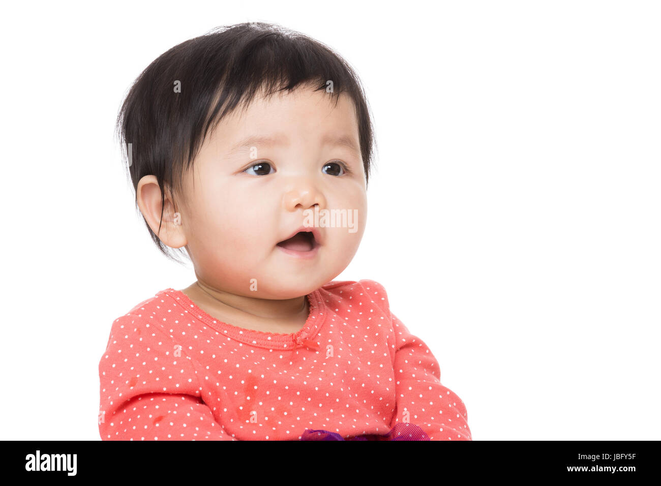 Asian baby girl smile Stock Photo - Alamy