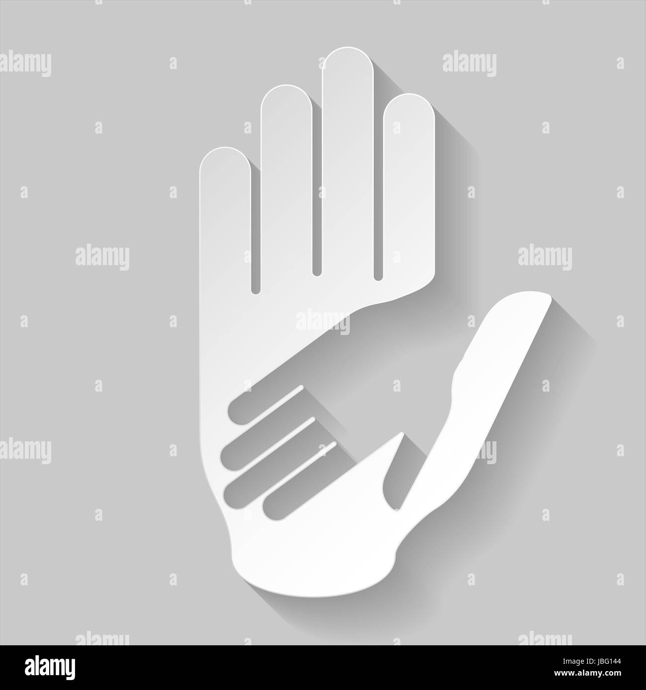 Helping hand illustration Black and White Stock Photos & Images - Alamy