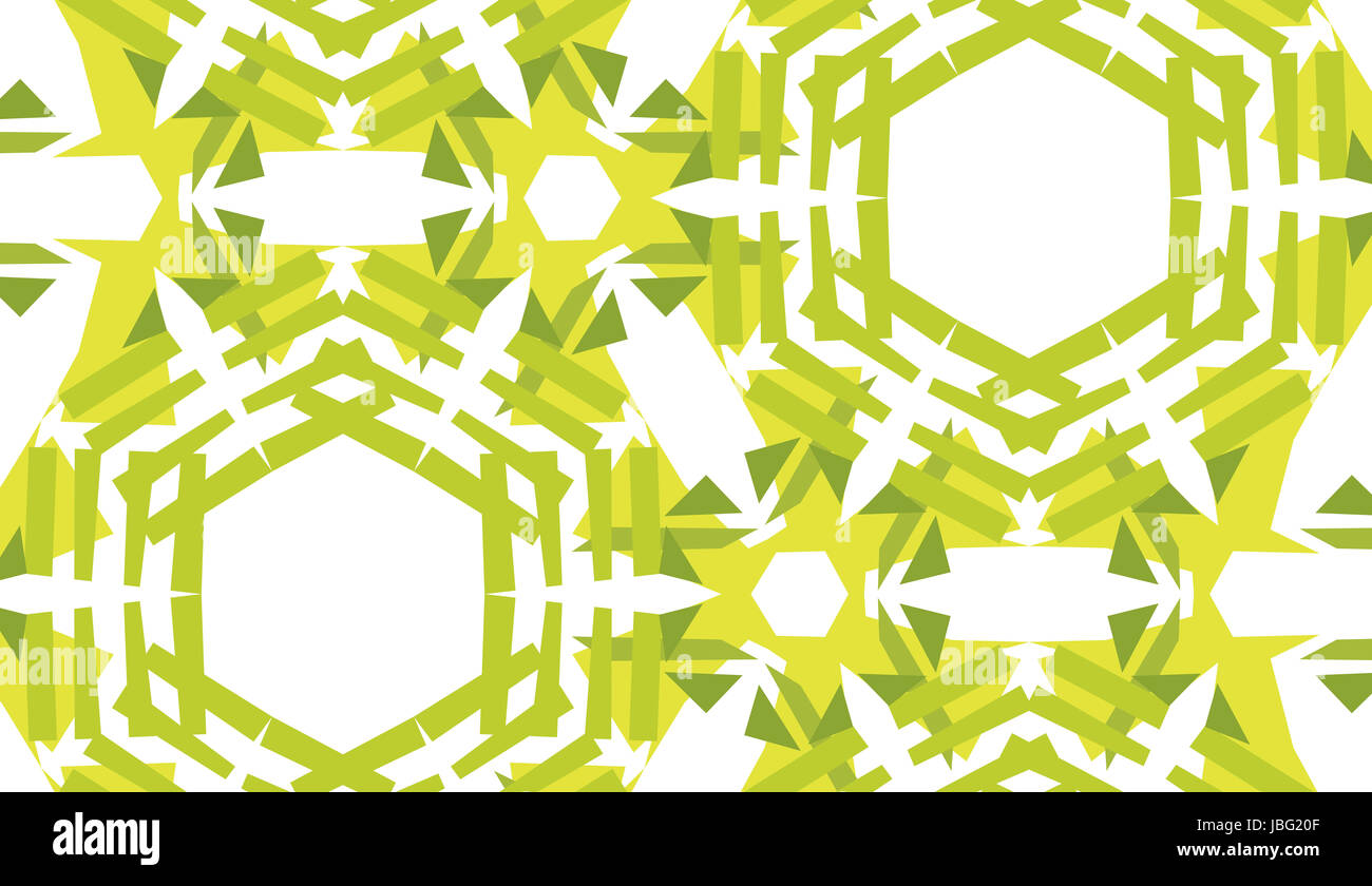 Background of green hexagons in seamless pattern Stock Photo - Alamy