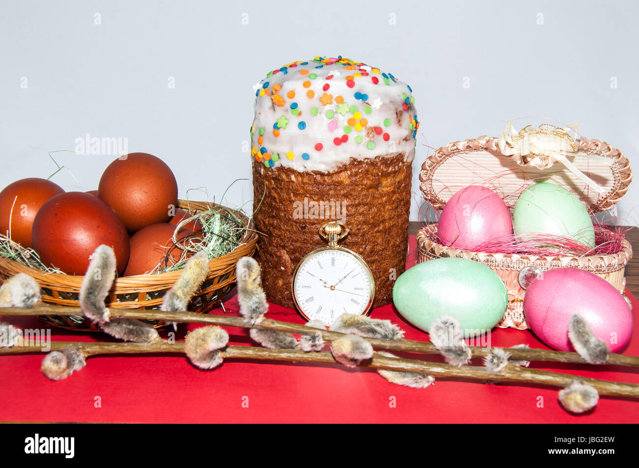 Easter hours for the feast of the radiant resurrection of Christ Stock ...