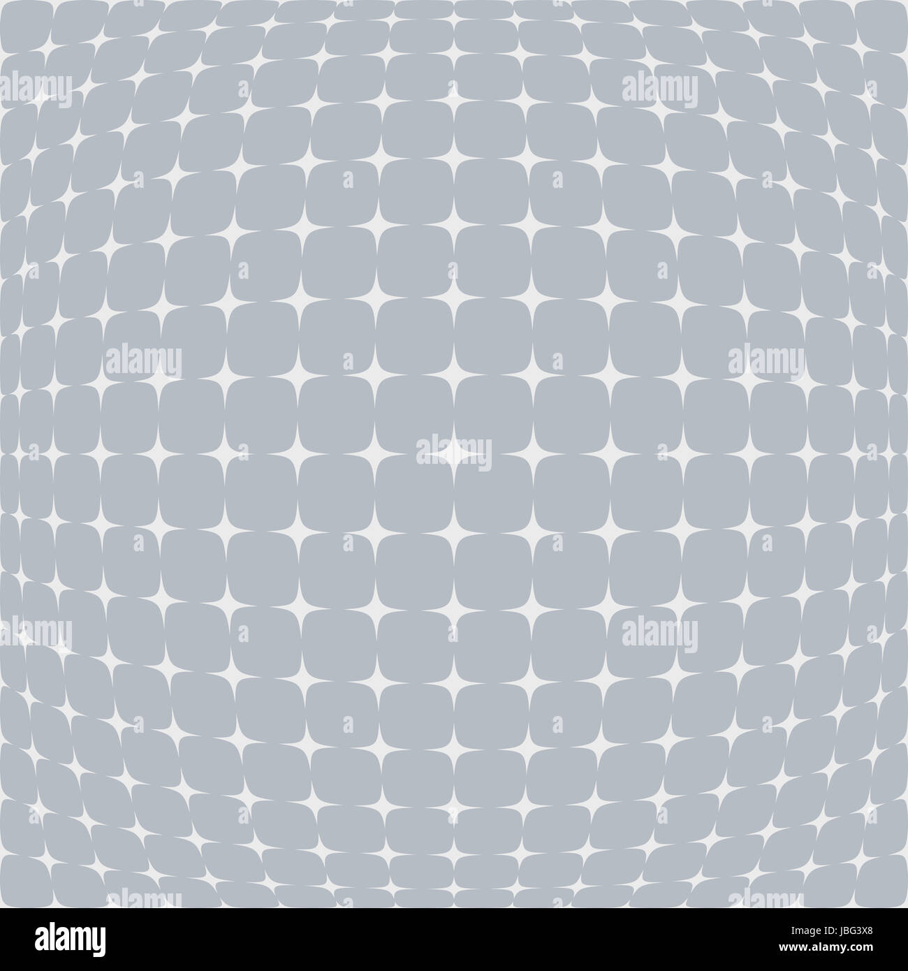 Abstract star background with bulgy effect in white and grey shades ...