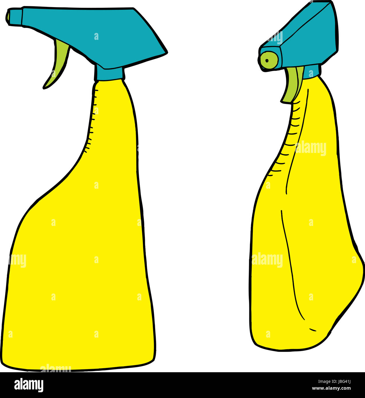 Spray bottle cartoon hi-res stock photography and images - Alamy