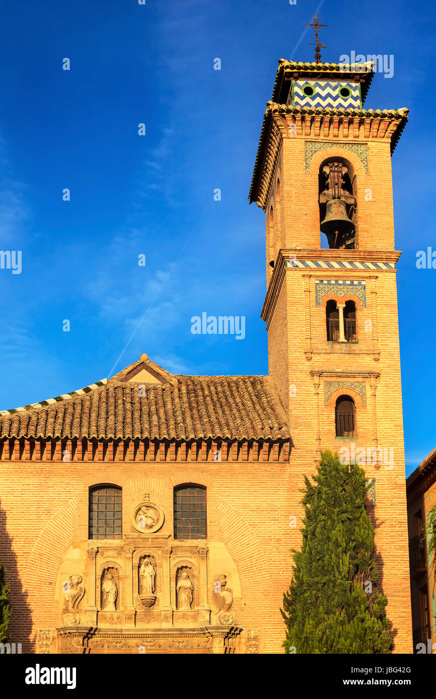 Church of Santa Anna Iglesia de Santa Anna Granada Andalusia Spain ...