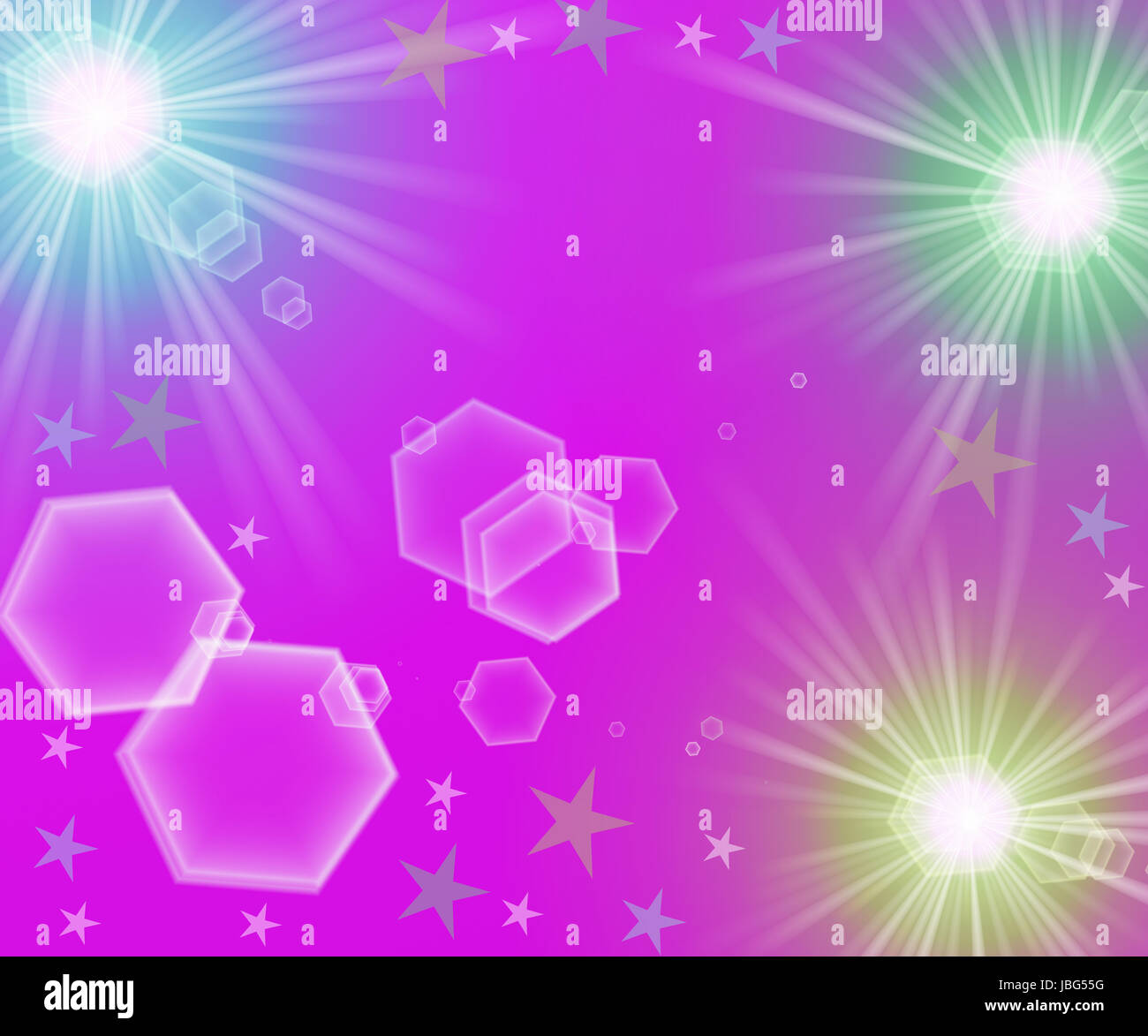 colored background with colored lights and reflex Stock Photo - Alamy