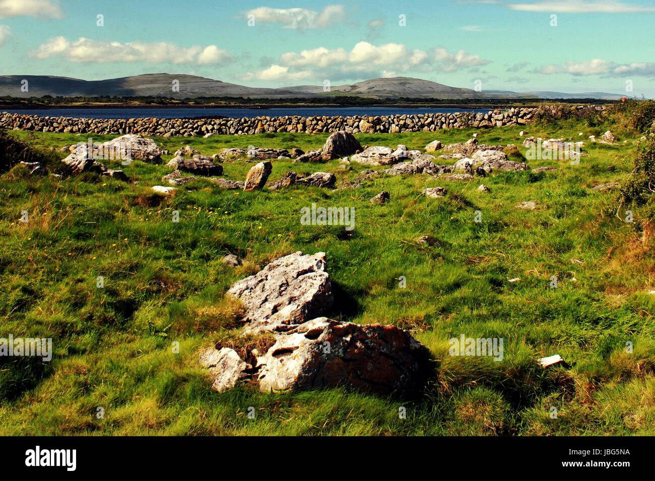 Burial mound and blue sea hi-res stock photography and images - Alamy