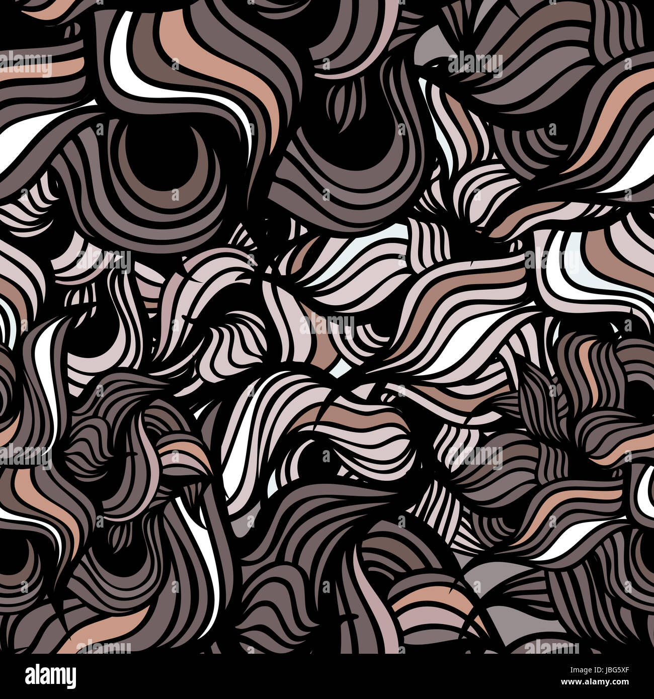 Abstract wave. Vector background. Seamlessly tiling pattern Stock Photo ...