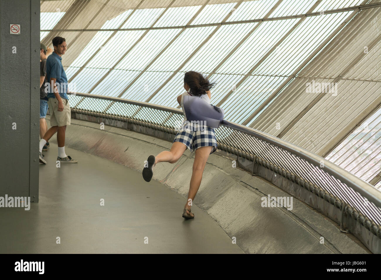 Cn tower outdoor observation terrace hi-res stock photography and ...
