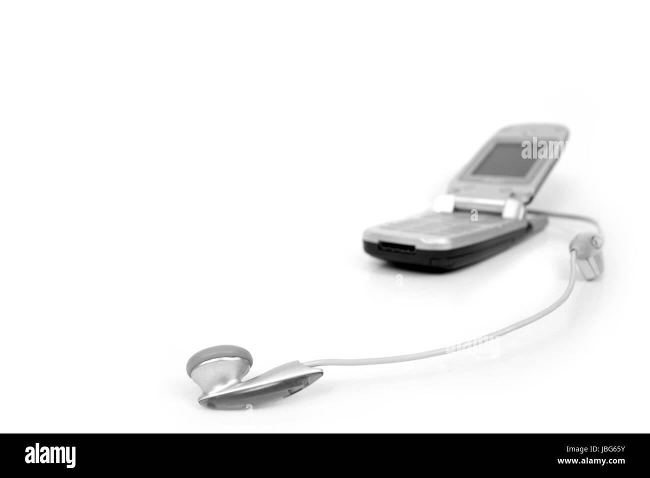 Cell phone isolated on white Stock Photo - Alamy