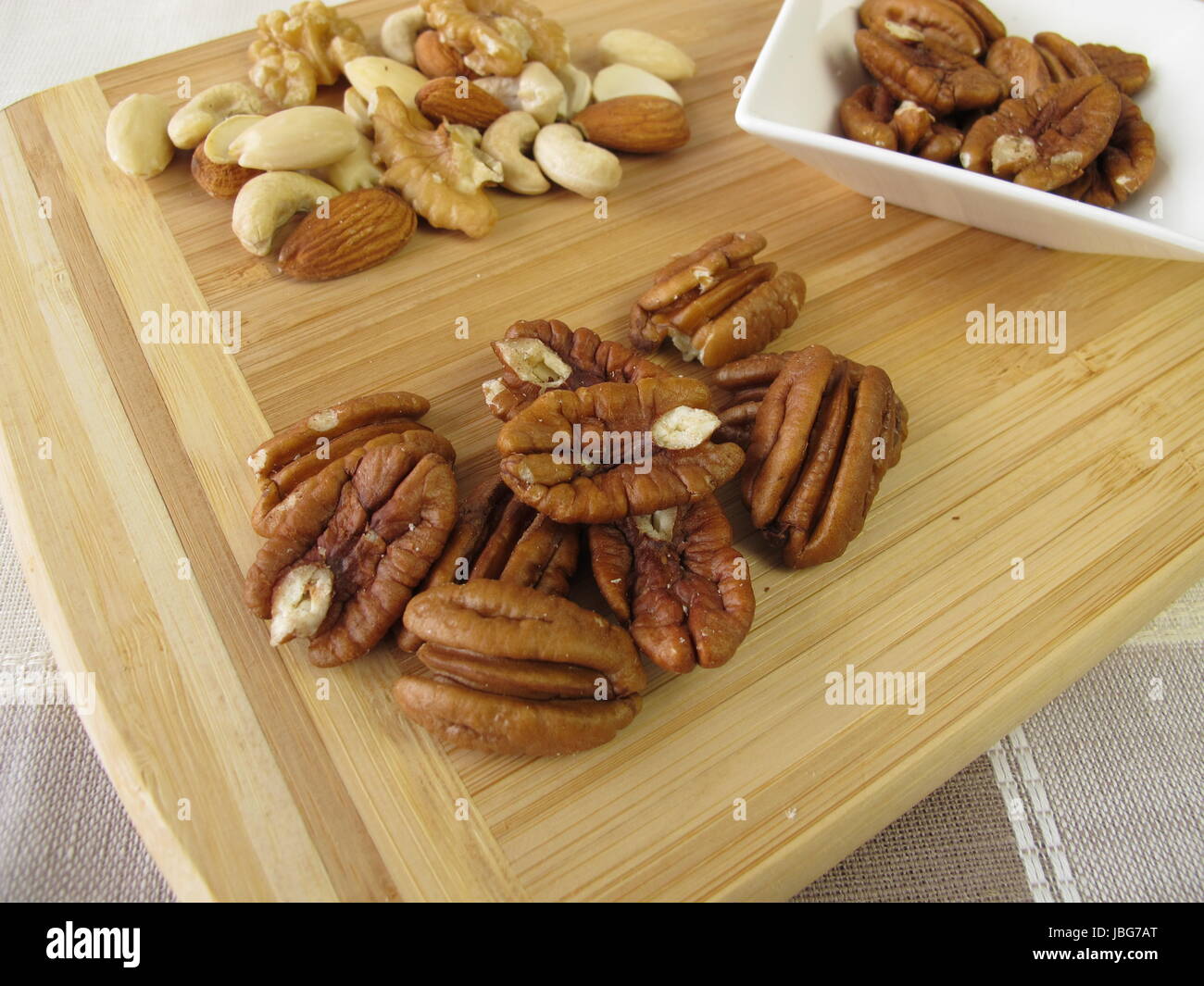 pecans and other nuts and seeds Stock Photo - Alamy