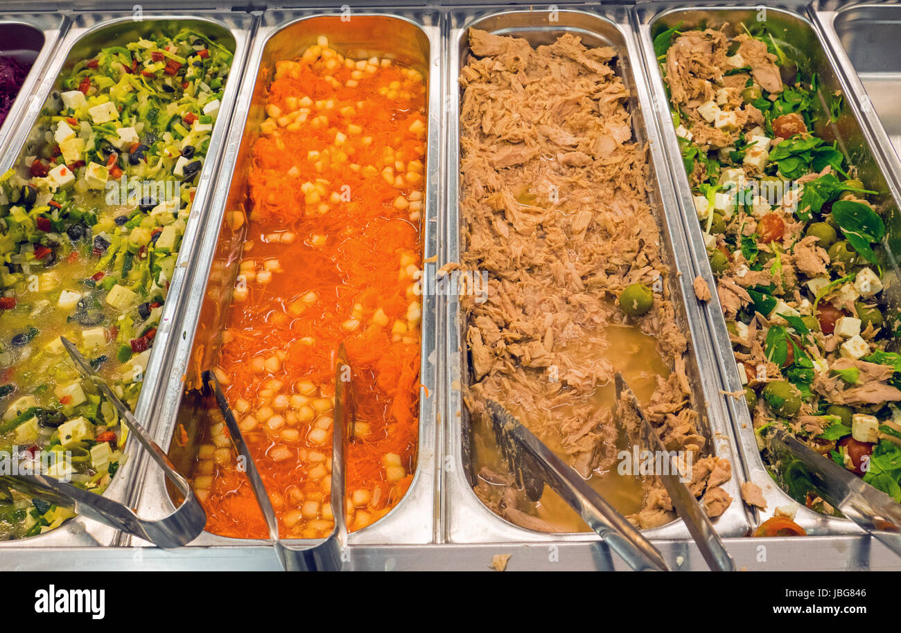 Salatbuffet hi-res stock photography and images - Alamy
