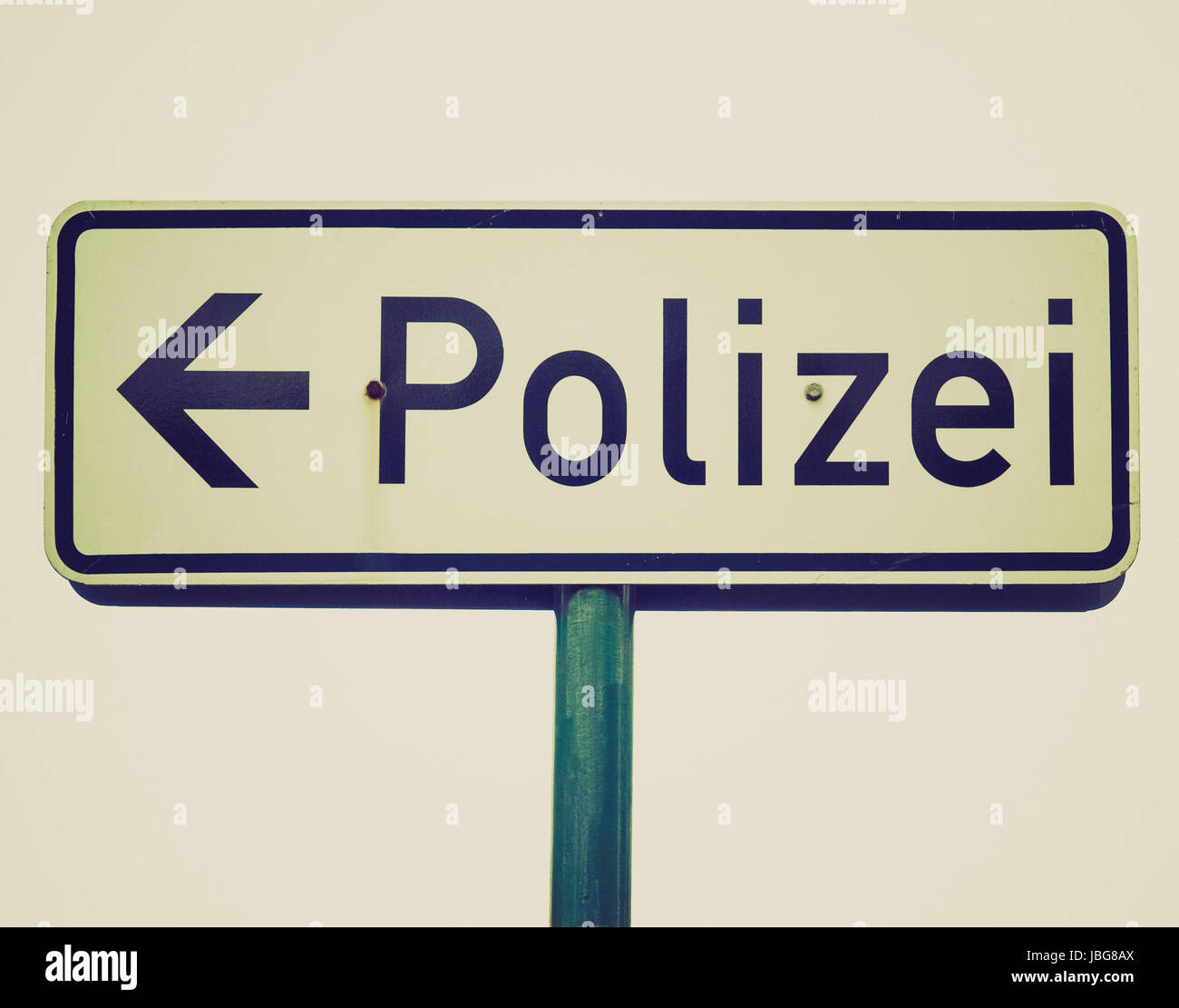 Label polizei hi-res stock photography and images - Alamy