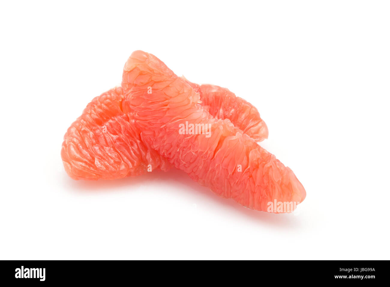 halves grapefruit isolated on a white background Stock Photo - Alamy