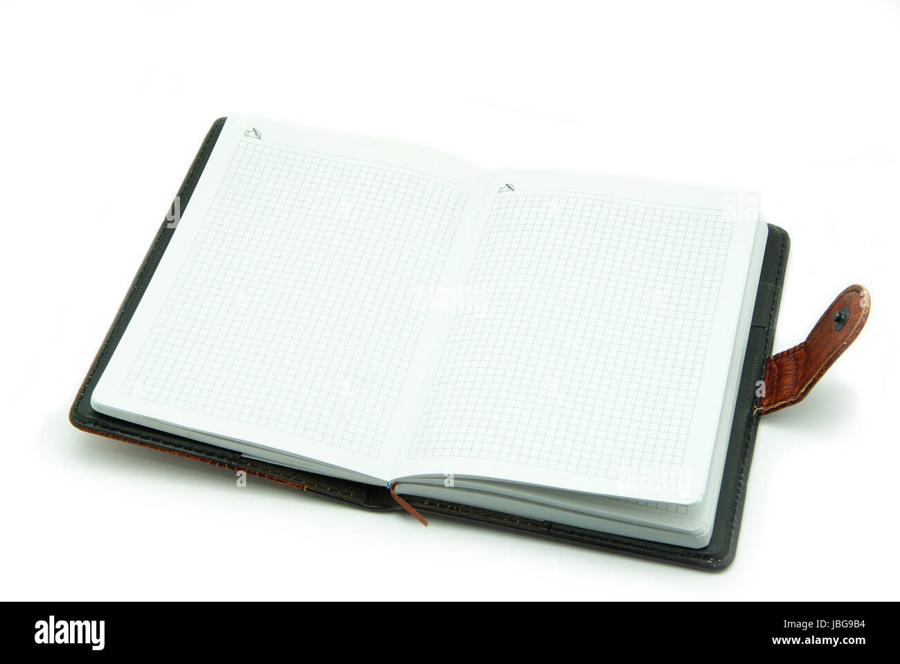 notebook isolated on a white background Stock Photo - Alamy