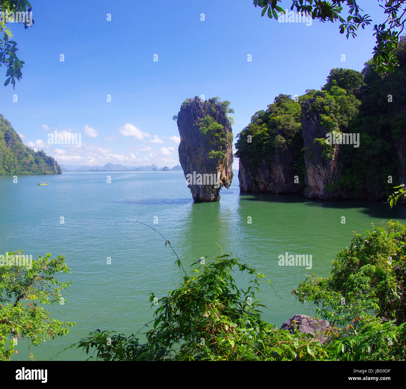 james bond island in thailand, ko tapu Stock Photo - Alamy