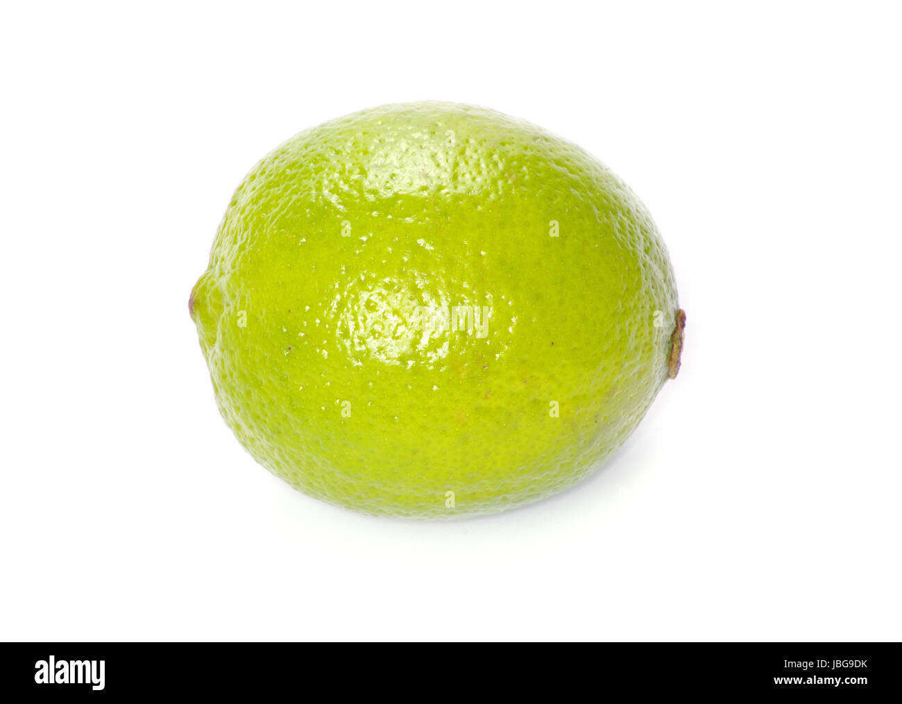 Fresh ripe lime isolated on white background Stock Photo - Alamy