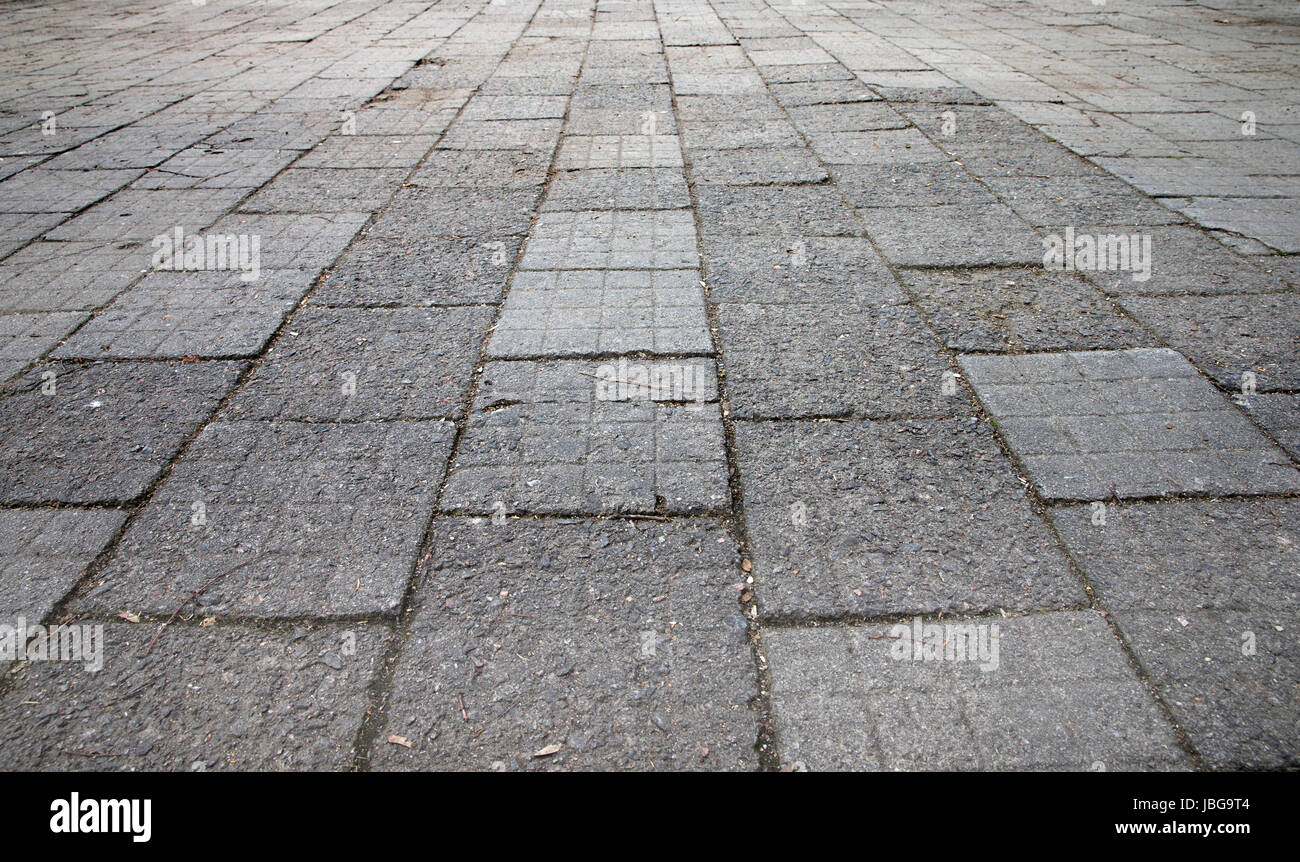 Vintage stone street road pavement texture Stock Photo - Alamy