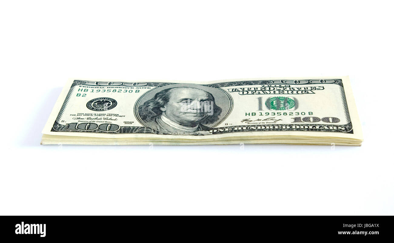 Money on the white background Stock Photo - Alamy