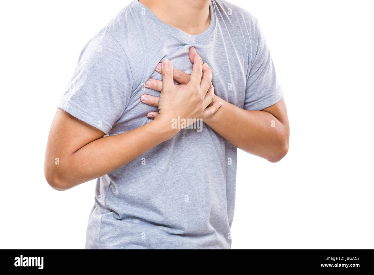 Man having heart attack Stock Photo - Alamy