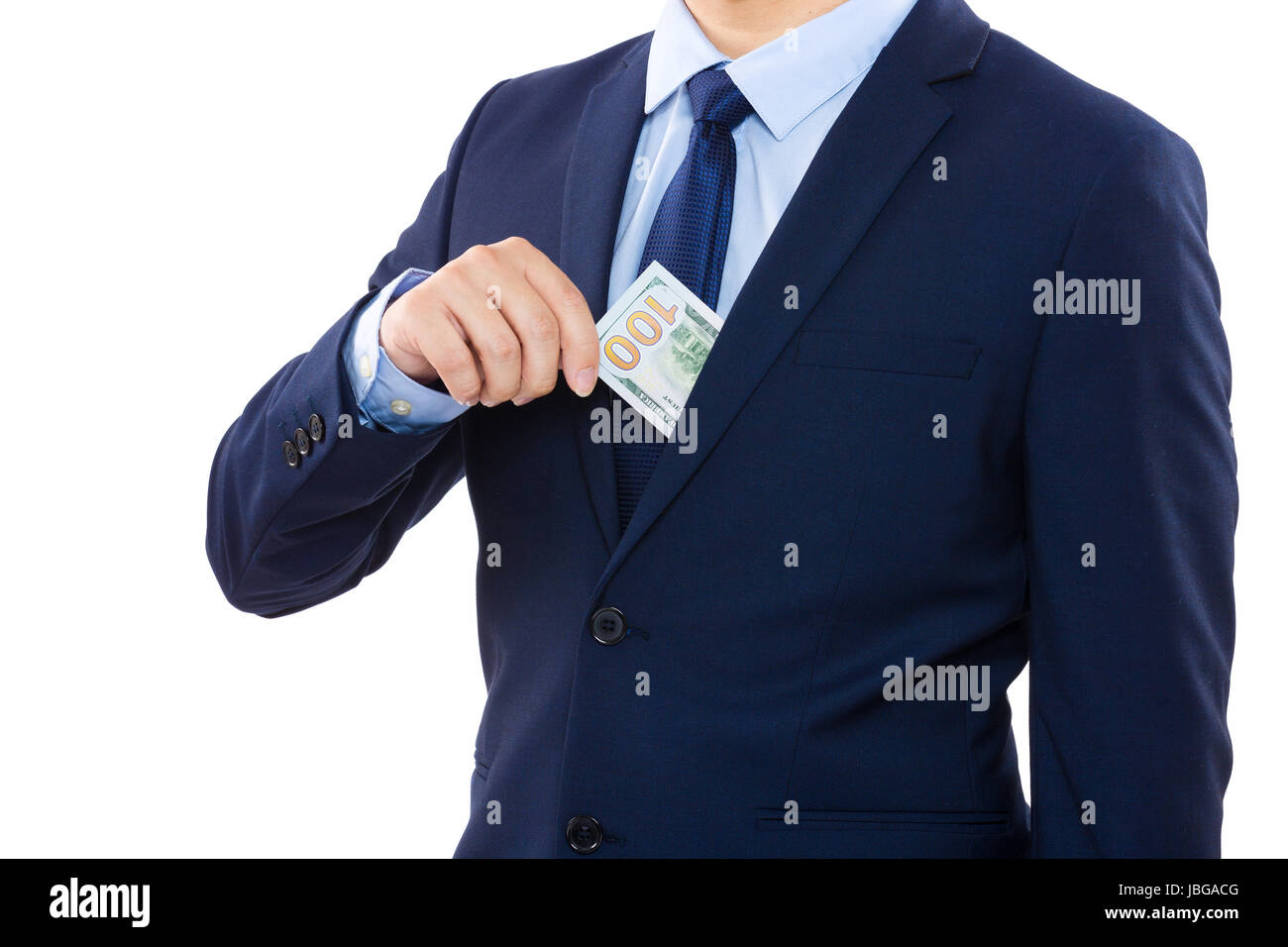 Hand taking hundred us hi-res stock photography and images - Alamy