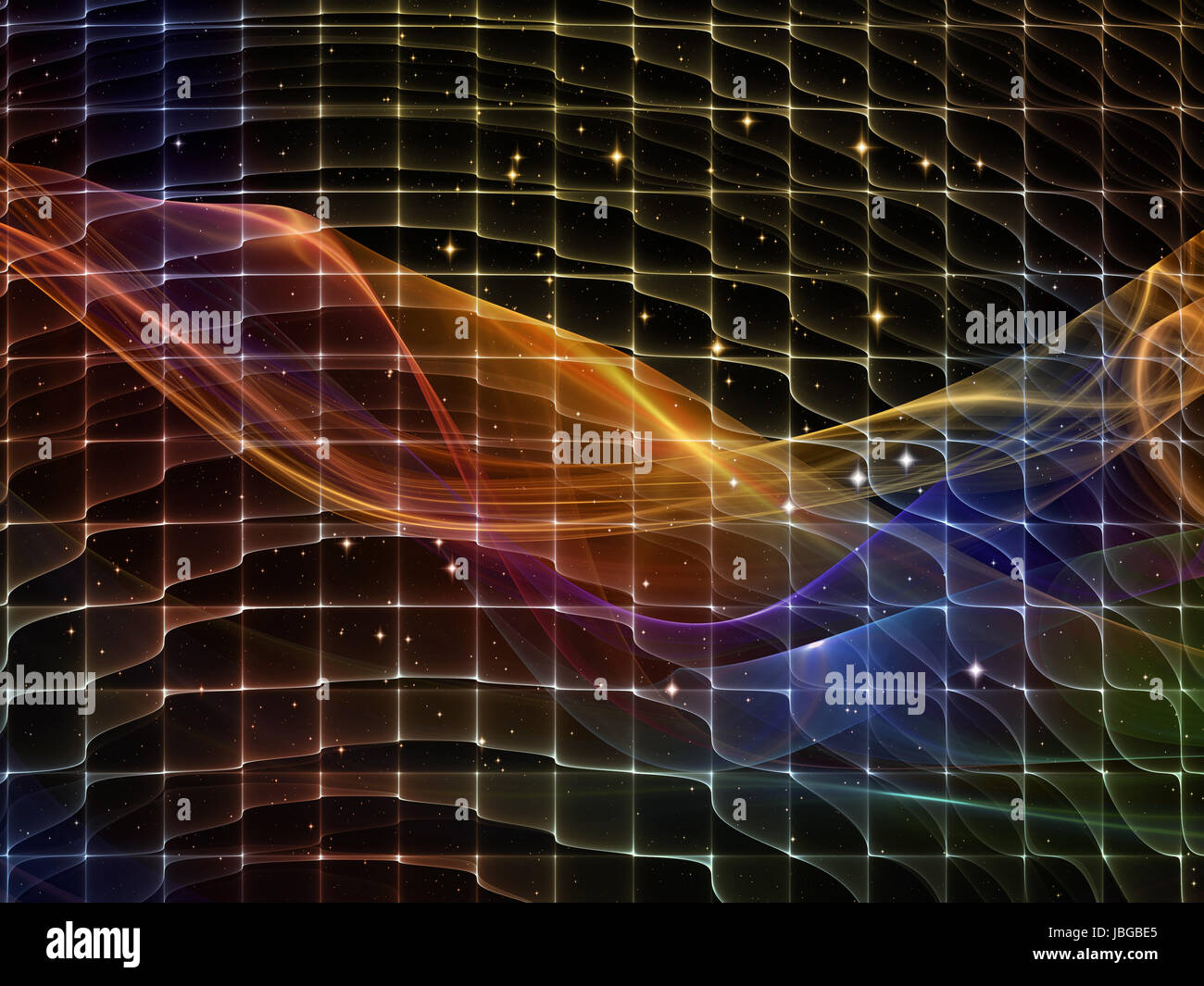 Geometry of Space series. Interplay of conceptual grids, curves and ...
