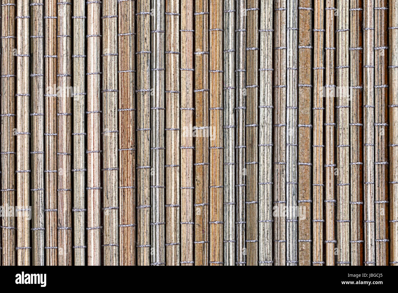 bamboo mat and background or texture Stock Photo - Alamy